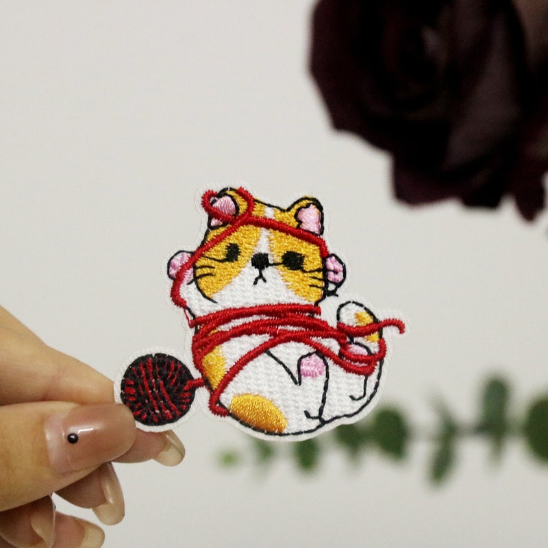 Cat Applique - Etsy