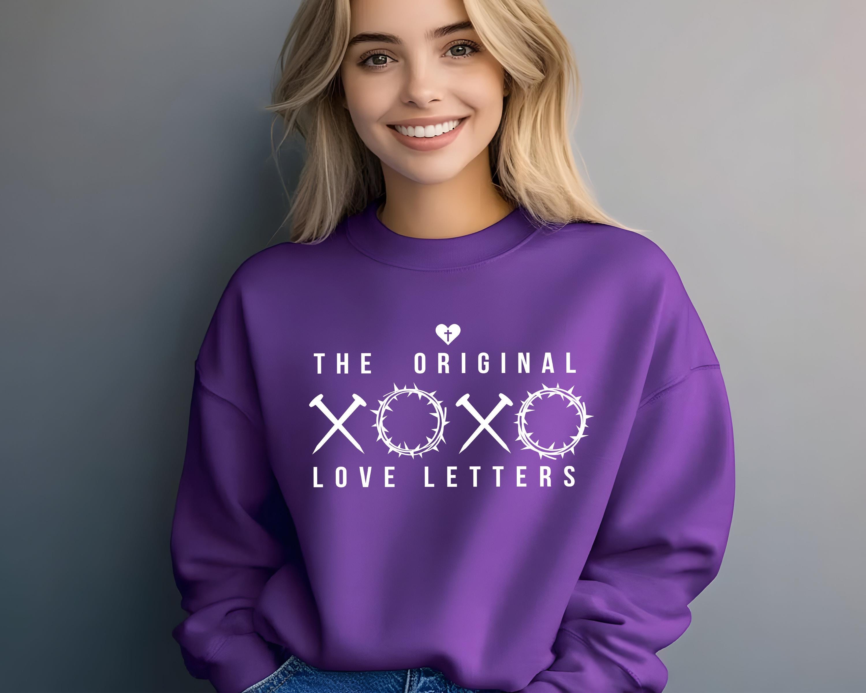 XOXO the Original Love Letters, Jesus Sweatshirt, Bible Verse ...