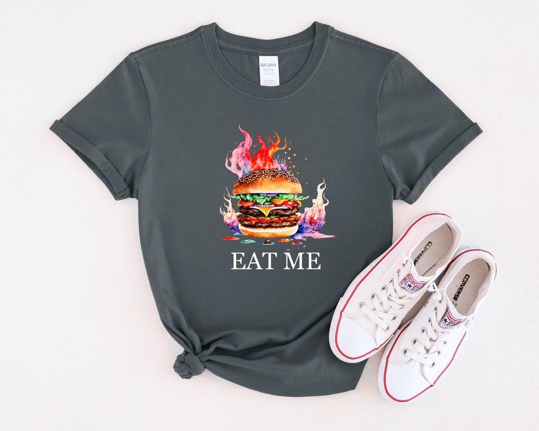 Hamburger Shirt, Burger Shirt, Fast Food Shirt, Hamburger Lover Shirt ...