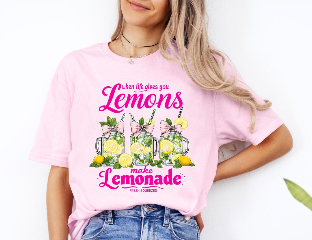 When Life Gives You Lemons Make Lemonade Coquette Shirt, Retro Fancy ...