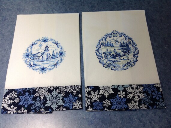 Delft Blue Carriage & Delft Blue Church | Etsy