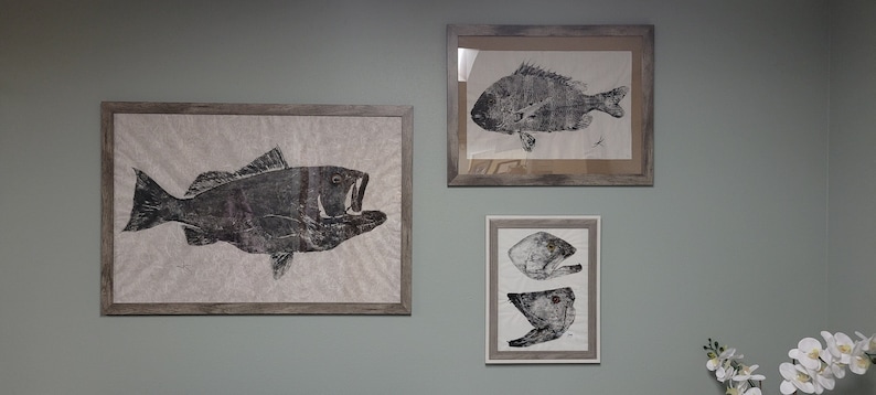 Sheepshead Fish Gyotaku Print – Limited Edition Giclée Reproduction ...