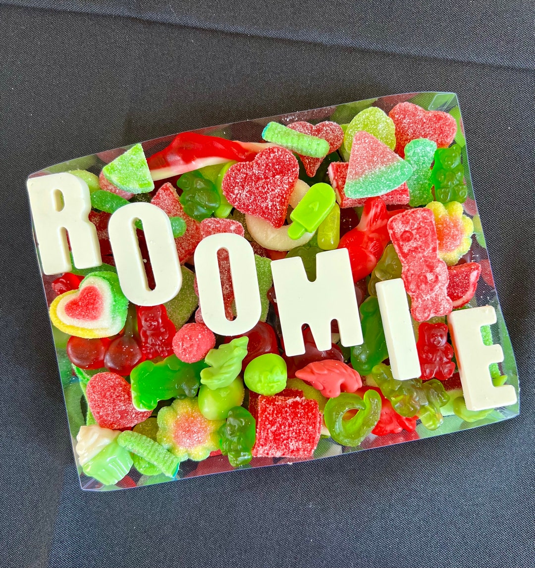 Gummy Assortment Personalized With Any Name/word Made From White/milk ...