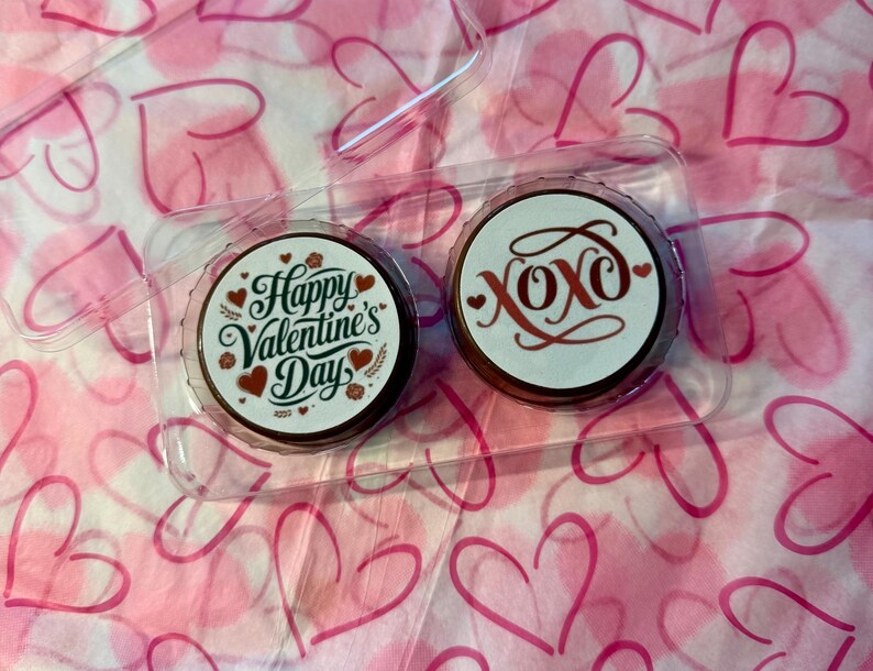Valentine's Day Chocolate Covered Oreos: Custom Edible Image Gift - Etsy
