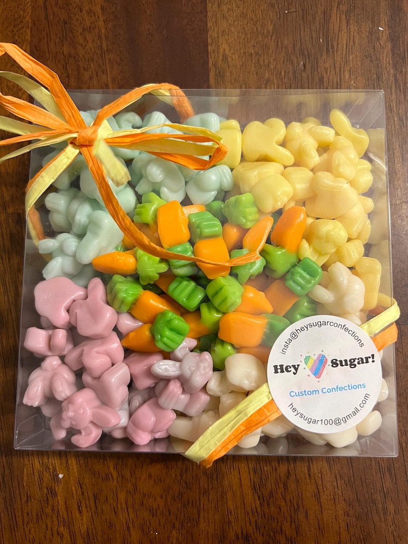 Easter Gummy/candy Assortment Gift Boxes. Can Be Personalized. - Etsy