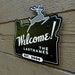 Portland Oregon Welcome Sign - PDX White Stag Reindeer - Custom - Laser ...