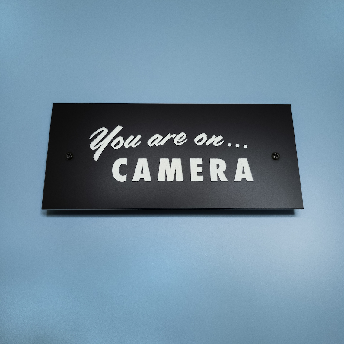 You Are on Camera Security Sign Mid-century Modern Laser - Etsy