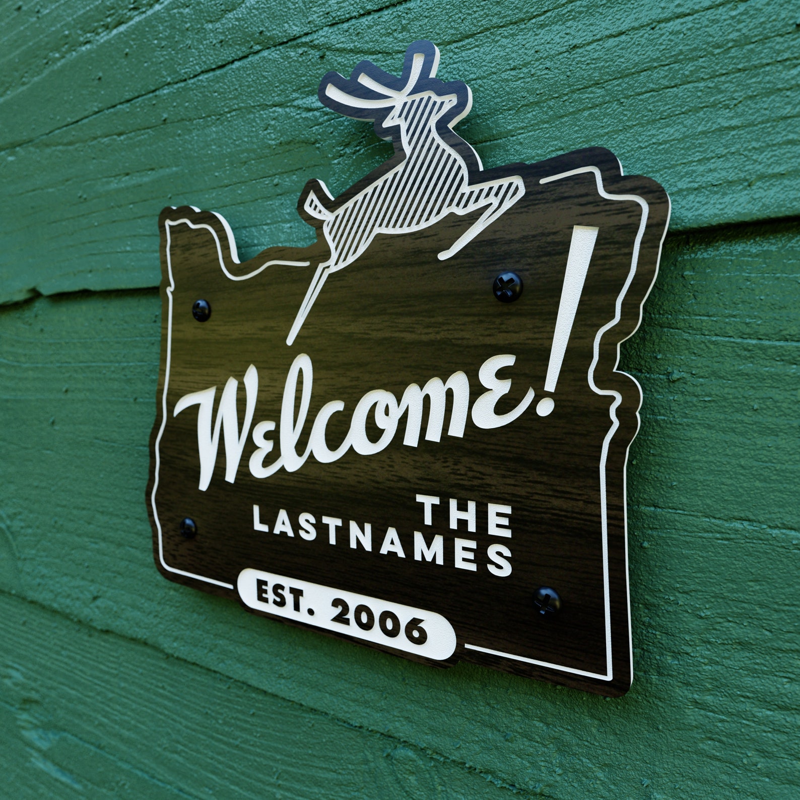 Personalized Welcome Sign - Portland Oregon - National Parks ...
