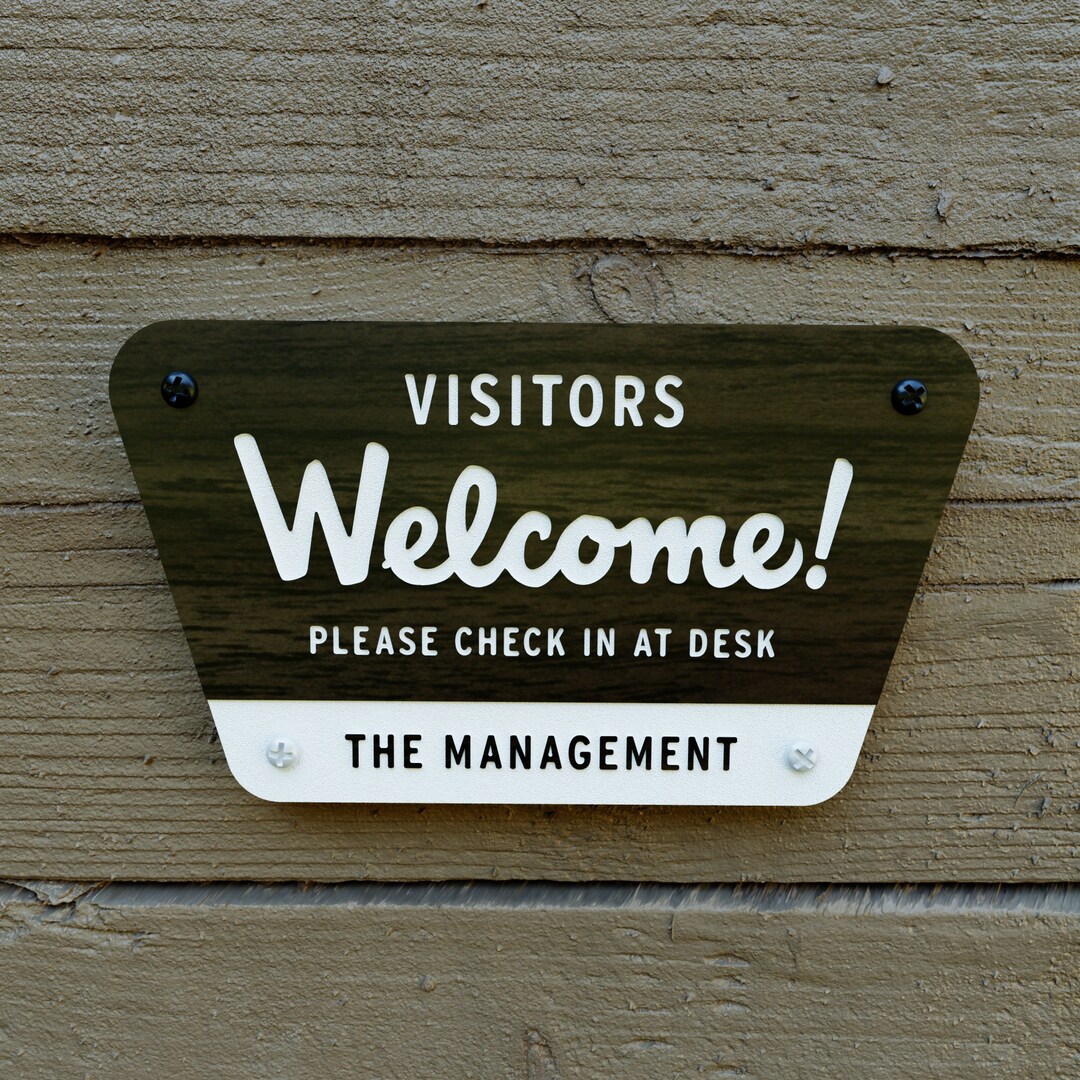 Welcome Sign - National Parks Style - Custom Text - Laser Cut ...