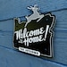 Portland Oregon Welcome Sign - PDX White Stag Reindeer - Custom - Laser ...