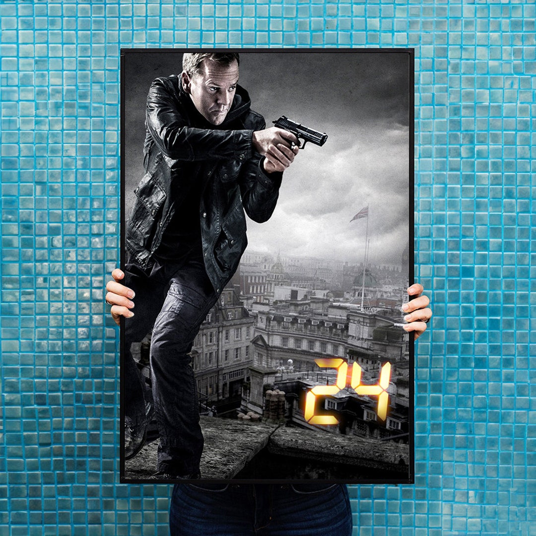 24 Kiefer Sutherland Movie Poster for Living Room, Home Decor Canvas ...