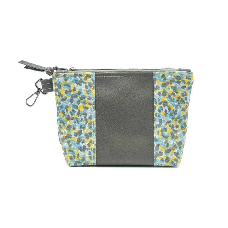 Blue Confetti Zipper Valuables Pouch - Etsy