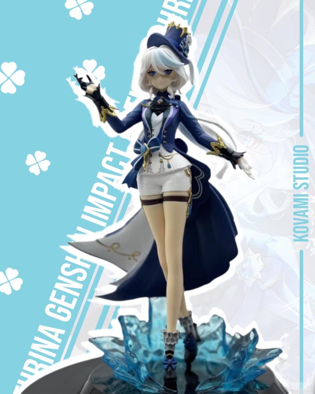 Genshin Impact Furina 3D Printed Collectible Anime Figurine - Hydro ...