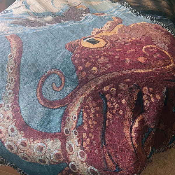 Octopus Blanket - Etsy