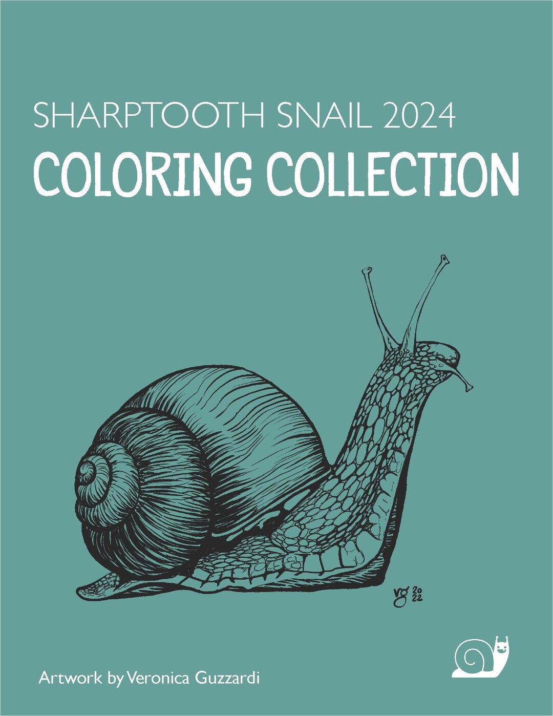 Sharptooth Snail Coloring Collection #1 - Animals and Oddities to Relax ...