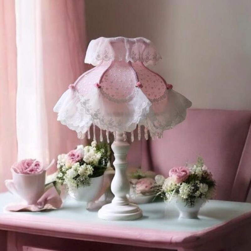 Girly Bedroom Lamps - Etsy