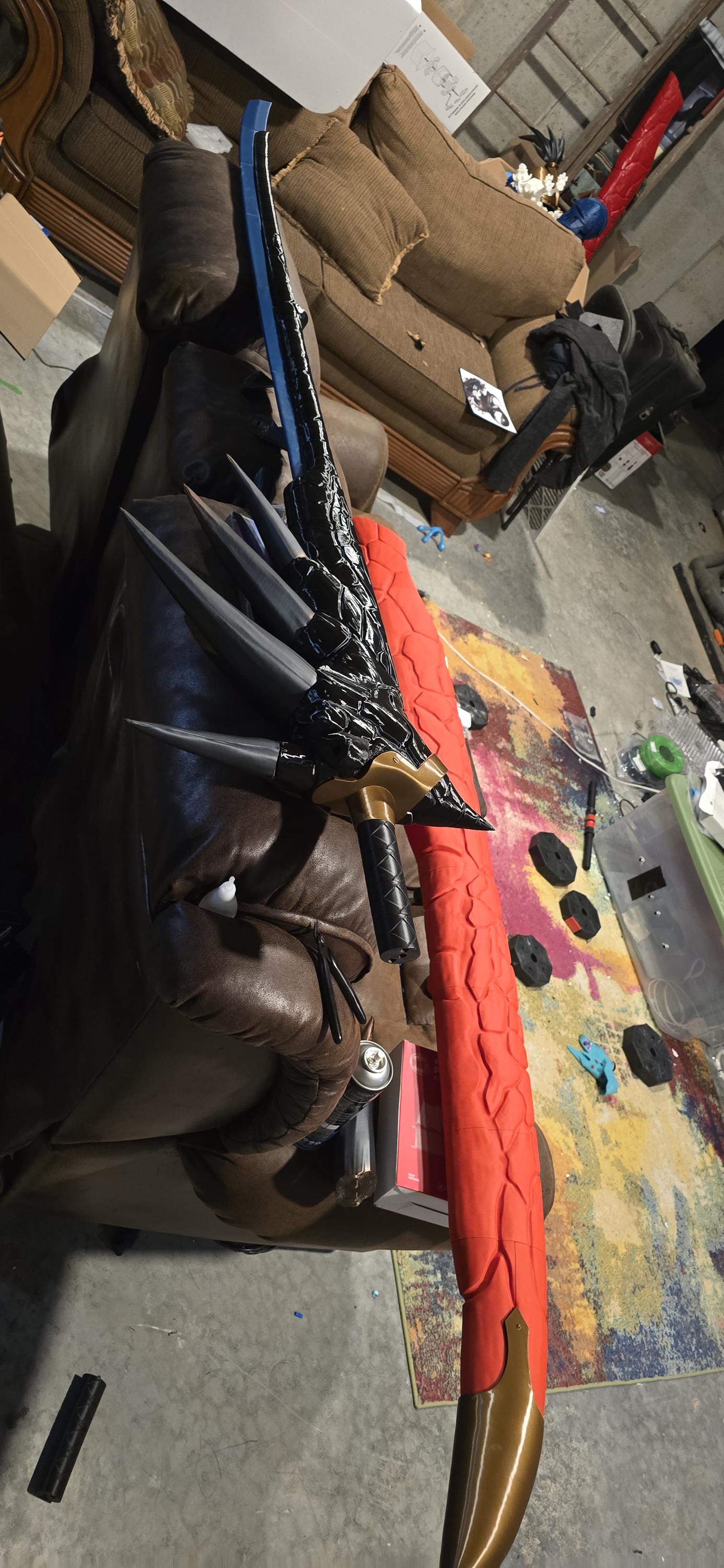 Monster Hunter Rathalos/rathian Long Sword - Etsy