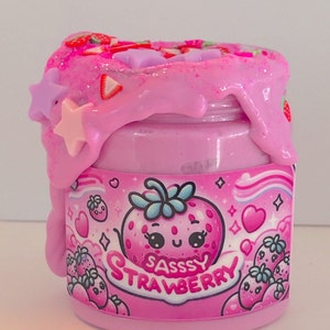 Sassy Strawberry Slime - Etsy