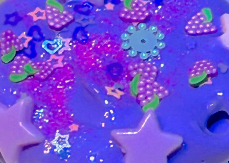 Purple Puddle Slime - Etsy