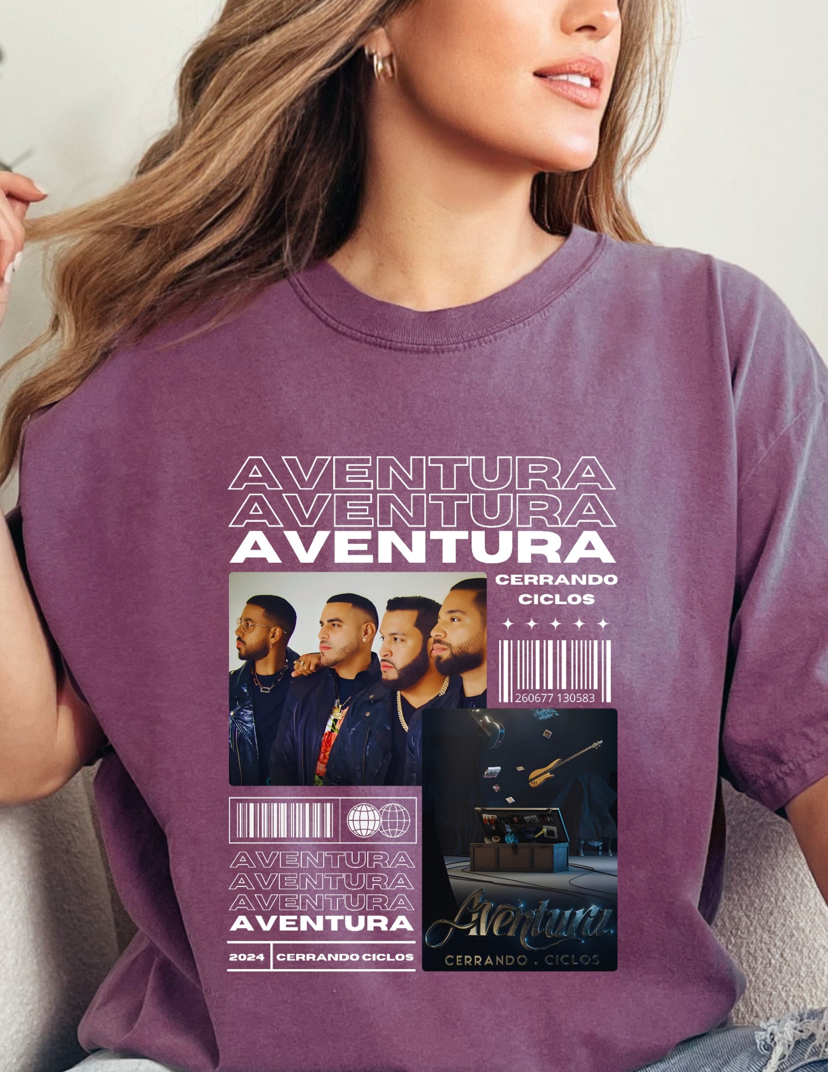 Aventura Tour Comfort Colors Shirt, Aventura Tour T-shirt, Cerrando ...