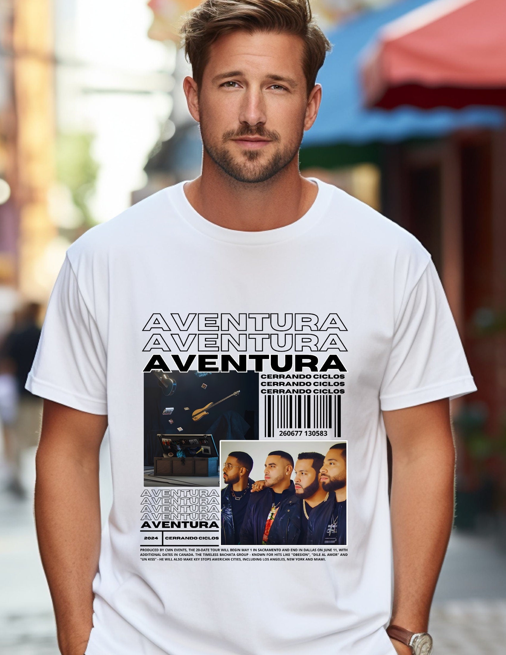 Aventura Tour Comfort Colors Shirt, Aventura Tour T-shirt, Cerrando ...