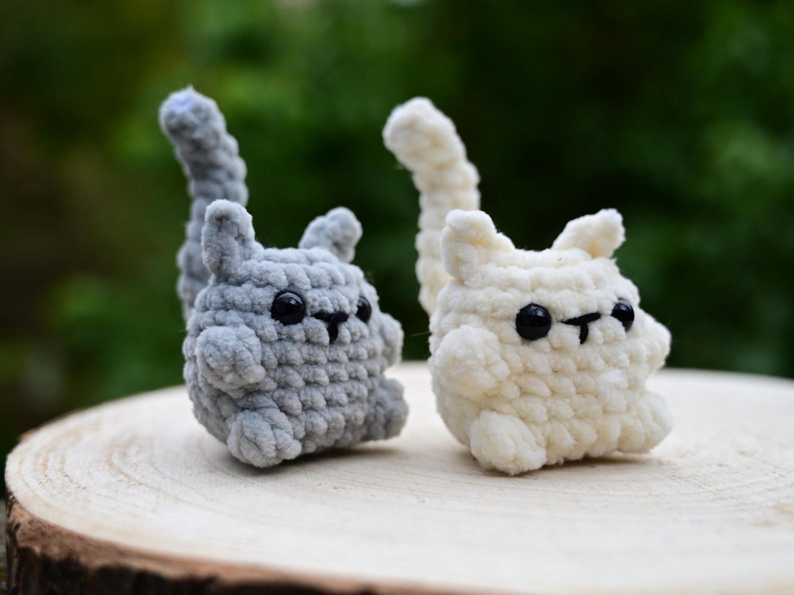 Little Kitty Crochet Pattern English and German, Pdf Download, No Sew ...