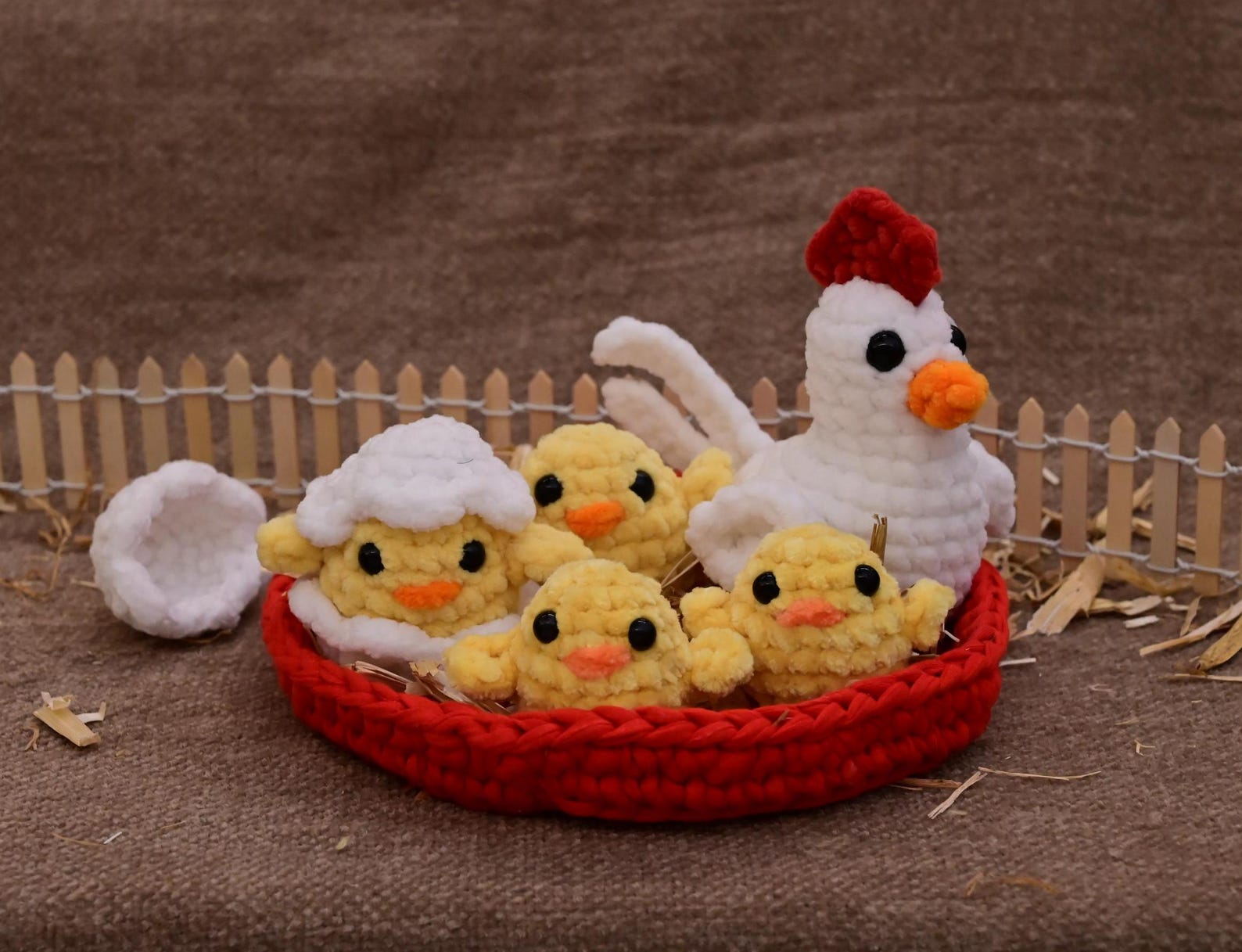 Easter Basket Crochet Pattern English and German, Digital Pdf Download ...
