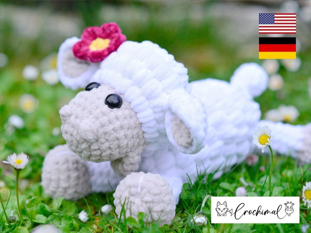 Sheep Crochet Pattern; Amigurumi Sheep; Toy Crochet Pattern; Crochet ...