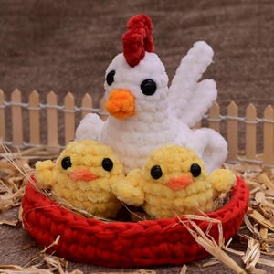 Easter Basket Crochet Pattern English and German, Digital Pdf Download ...