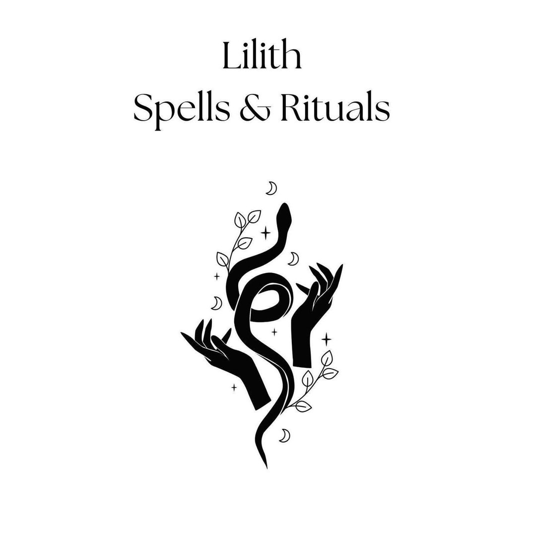 Spells and Rituals With Lilith | 8 Pages PDF Witchcraft Demonology ...
