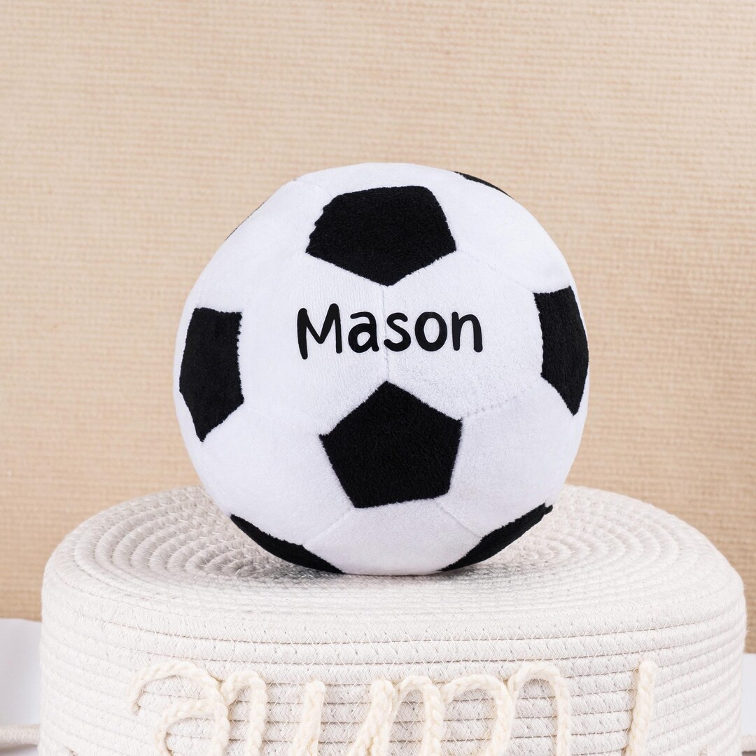 Personalized Plush Soccer Ball,soccer Ball Pillow,soft Baby Toy Ball ...