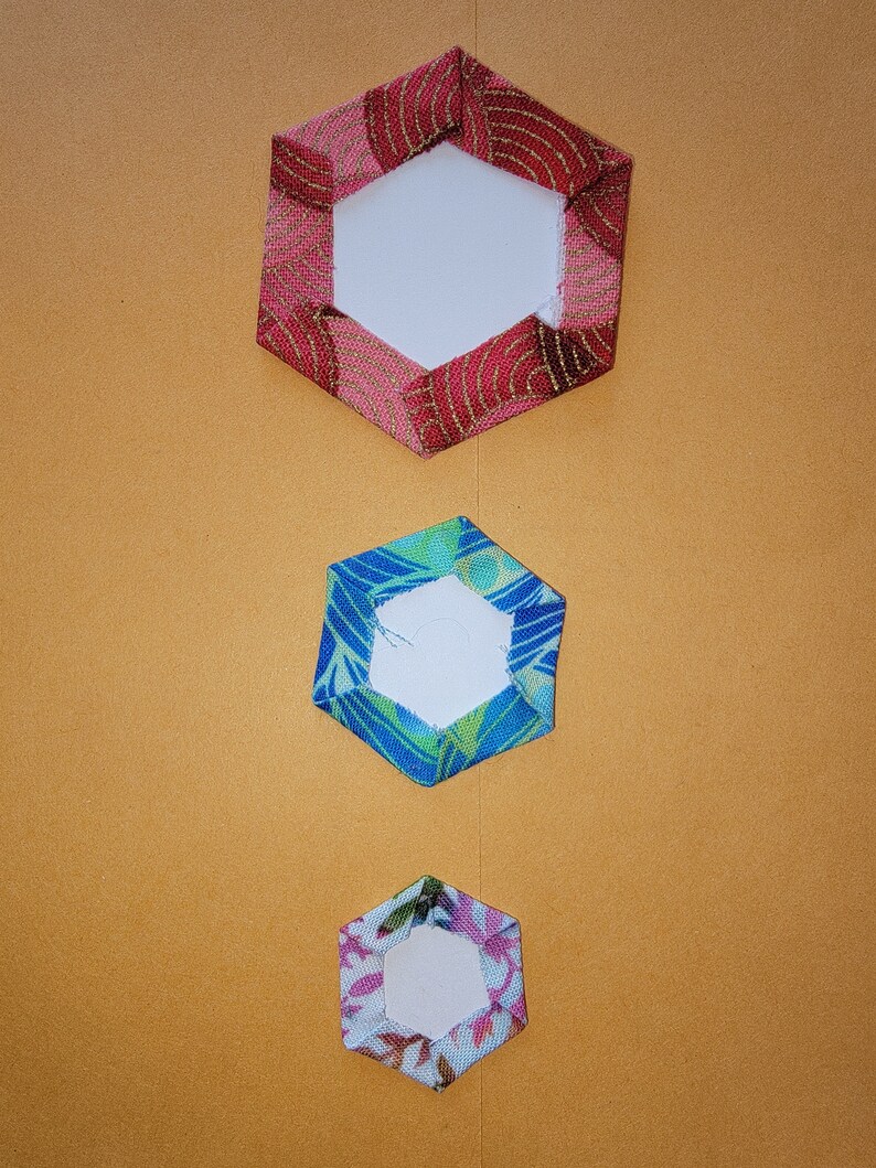 Pre-cut Hexagon Paper Pieces - Template - 100 Pieces - English Paper ...