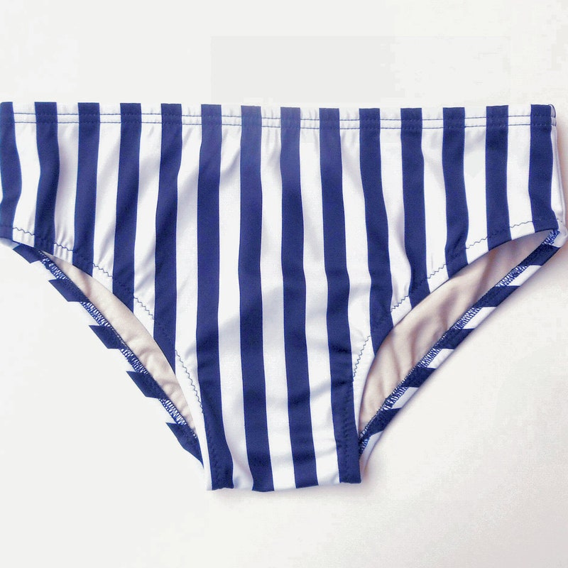 Mens Striped Swimwear - Etsy