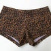 Mens Low Rise Square Cut Swimsuit in Brown Leopard Print - Etsy
