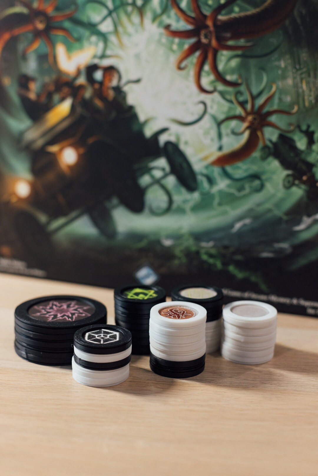 Token Protectors for Arkham Horror Board Game 3D Printed Token ...