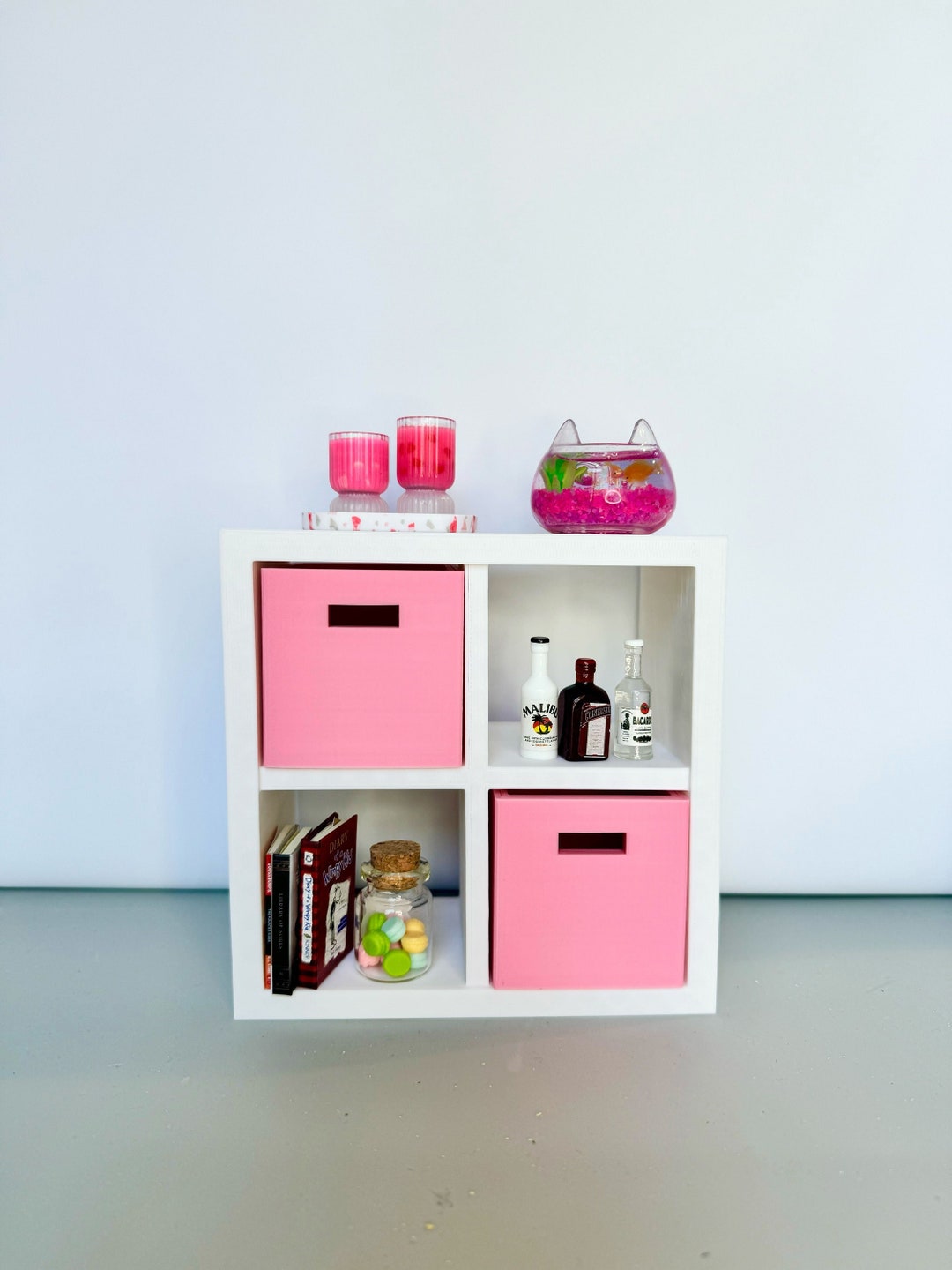 Miniature 2x2 Storage Cube Compatible With Miniverse and Mini Brands ...