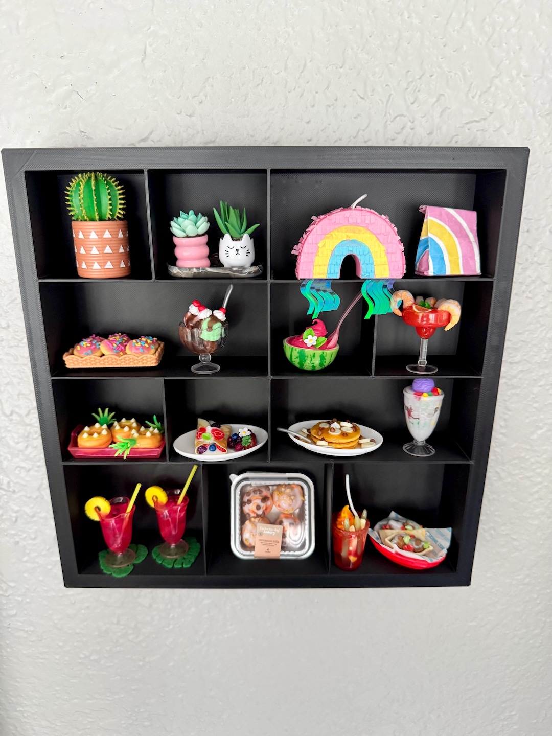 Wall Mounted Miniature Display Shelf | Compatible With Miniverse and ...