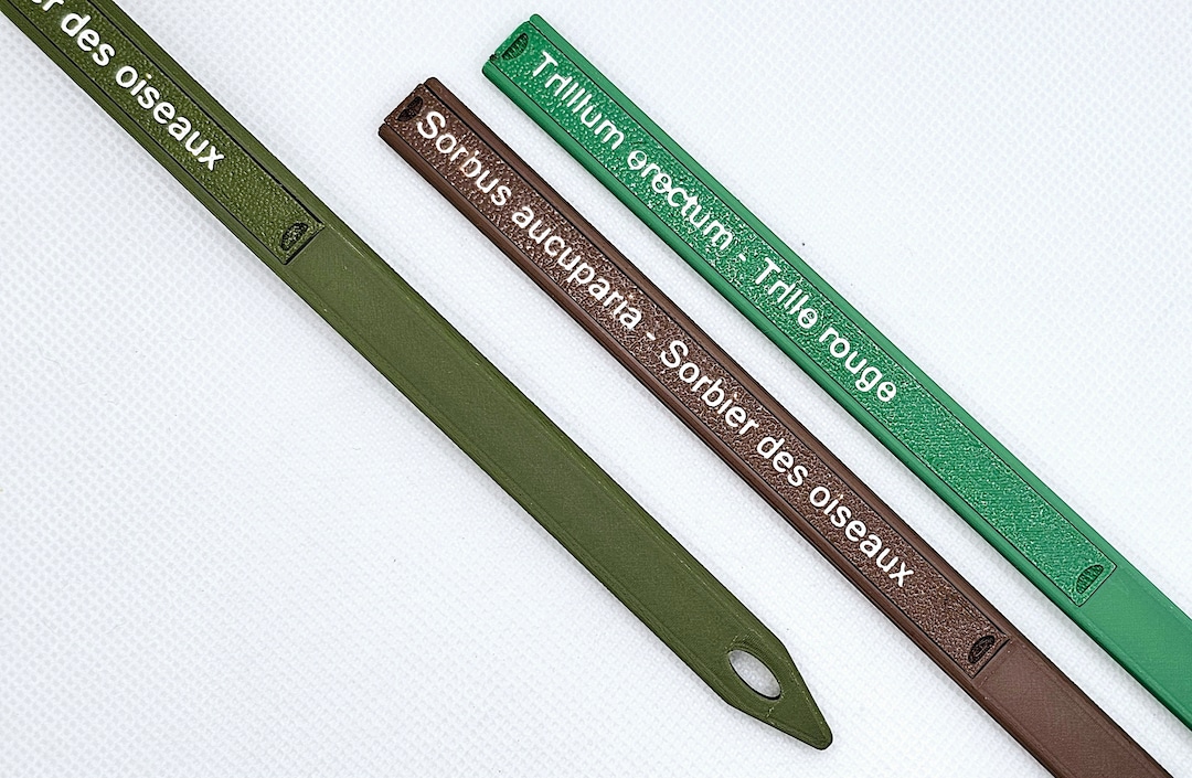 Customizable Garden Plant Tags: Durable Plastic, Weather Resistant - Etsy