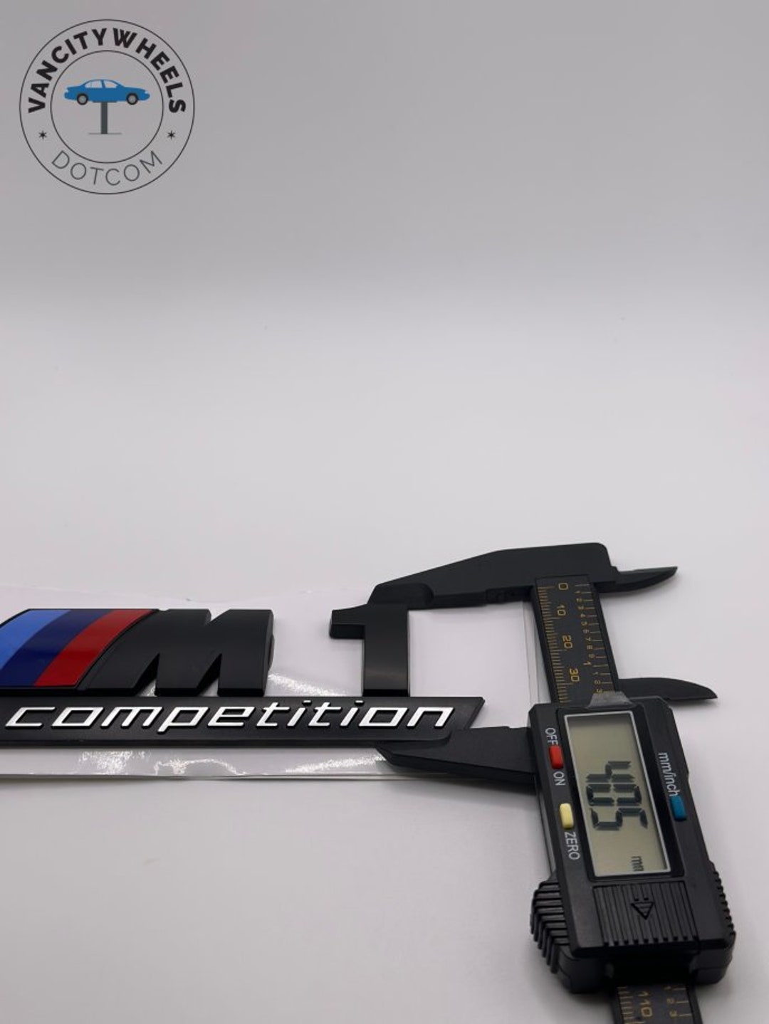 BMW M1 Competition Matte Black Emblem Badge 13040mm - Etsy