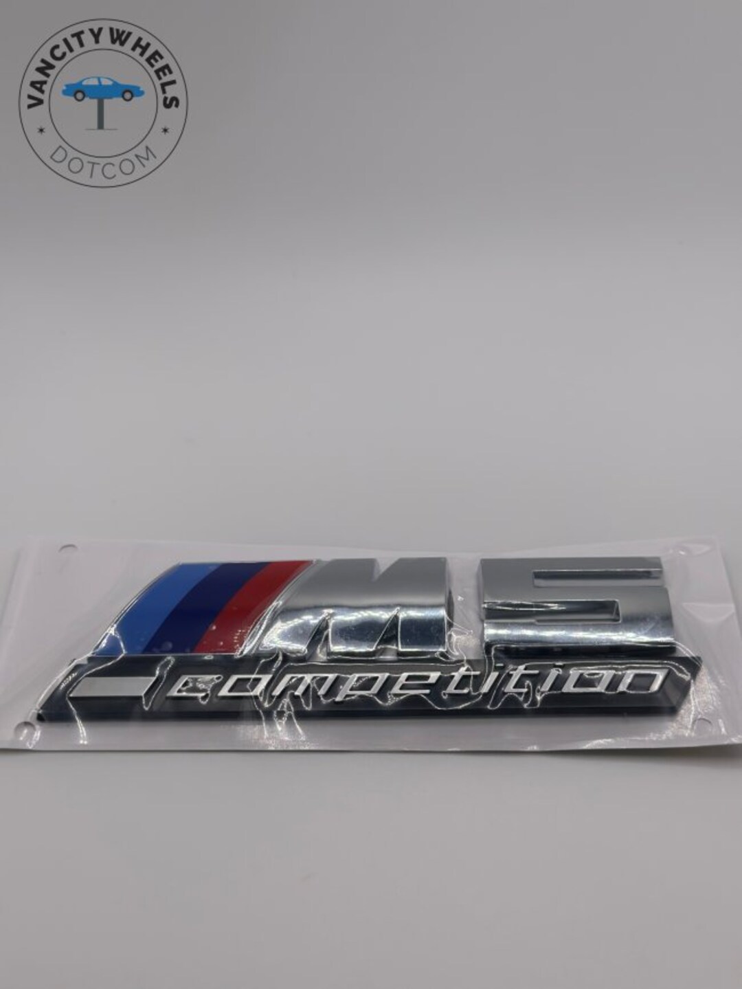 BMW M5 Competition Silver Chrome Emblem Badge 13040mm - Etsy