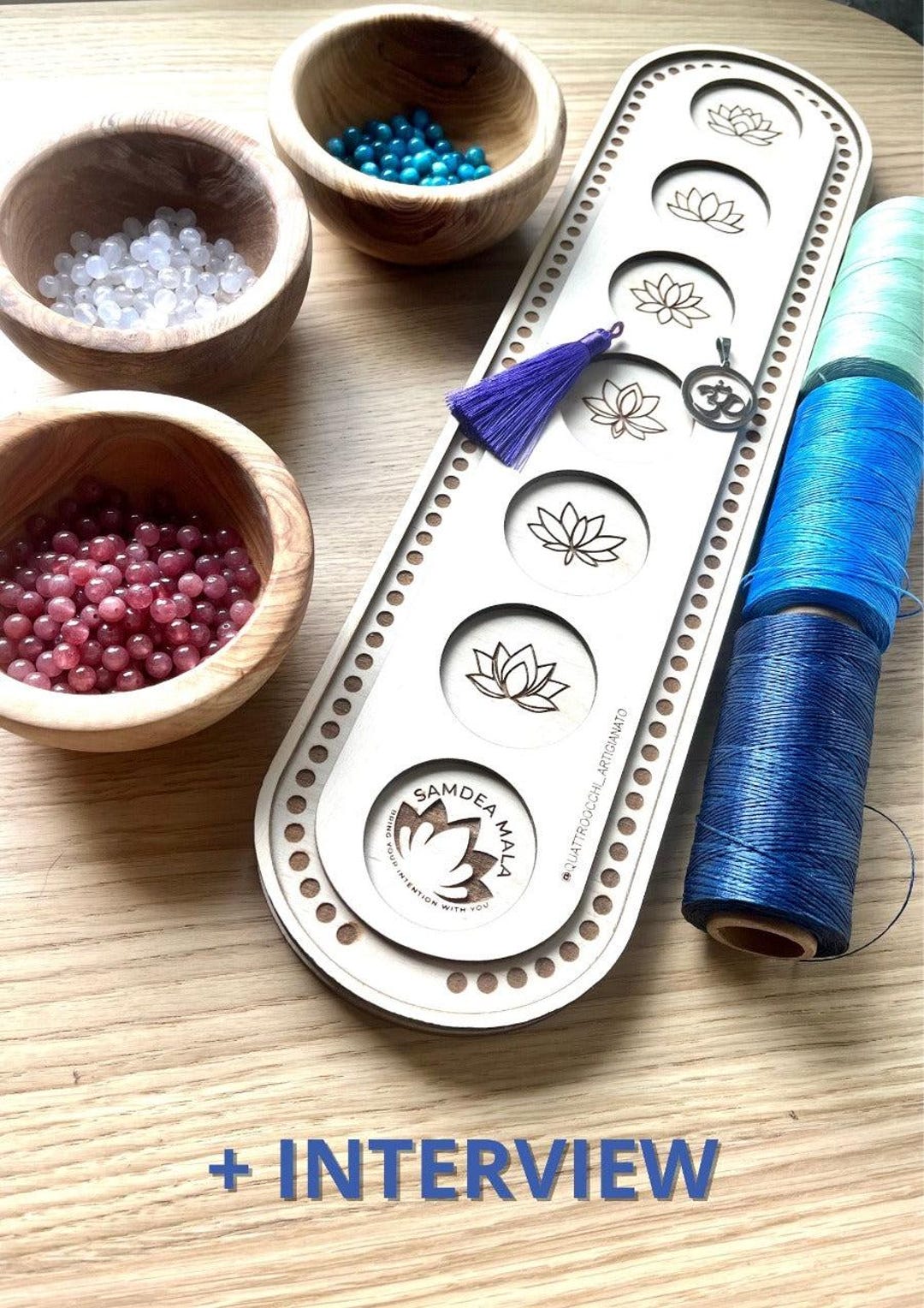 Mala Board With Top Kit for Creating Your Mala - Etsy