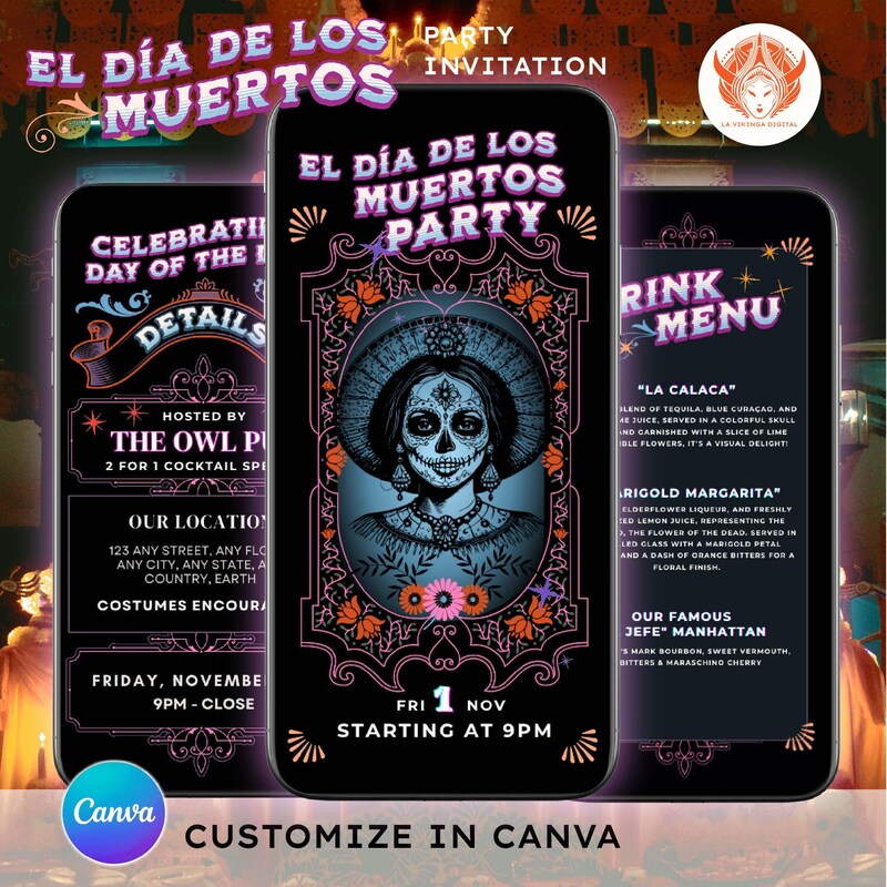 Dia De Los Muertos - Etsy