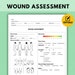 Wound Care Assessment Sheet, Pressure Ulcer Skin Integrity Assessment ...