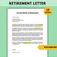 Bus Driver Resignation Letter Template, Resignation Letter, Resignation ...