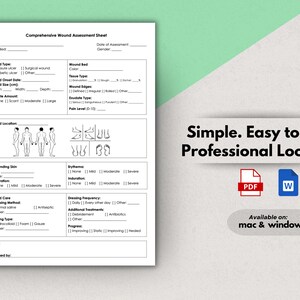 Wound Assessment Sheet, Pressure Ulcer Skin Integrity Assessment Nurse ...