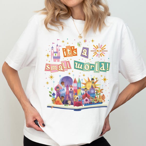 Its a Small World Shirt - Etsy