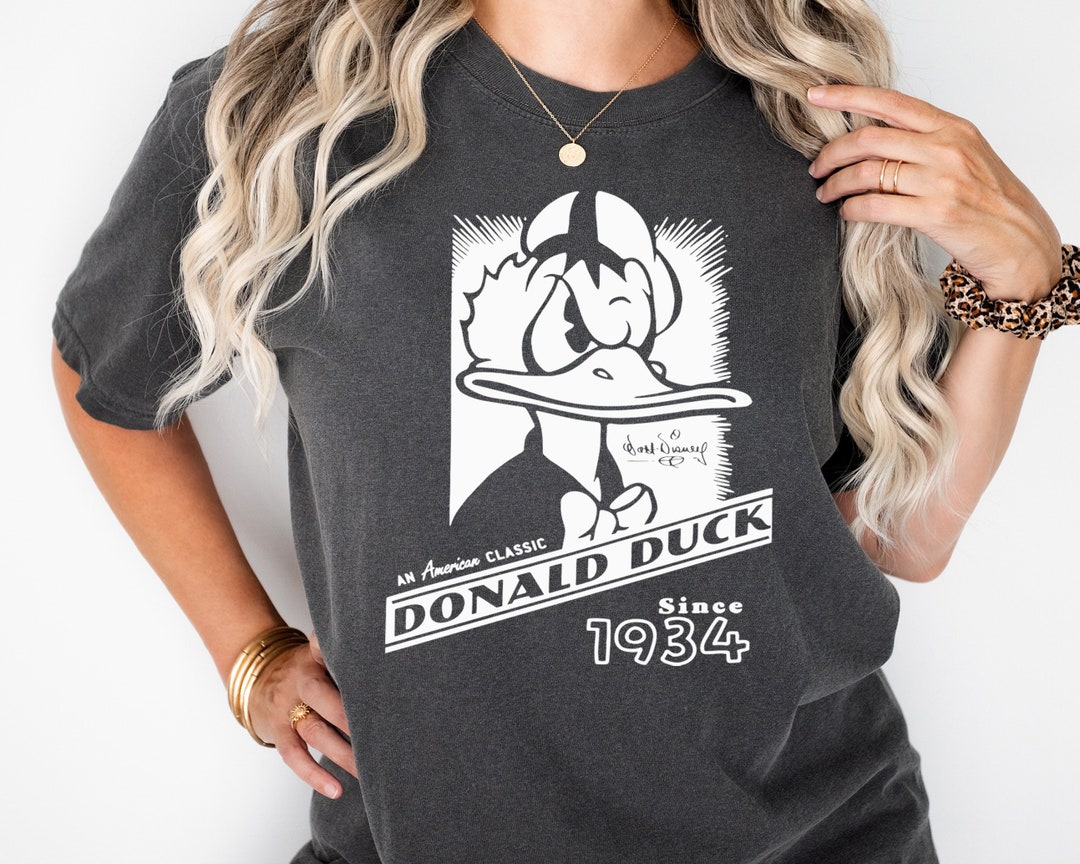 Disney Donald Duck Angry Shirt, Classic Grumpy Duck Shirt, Disney ...