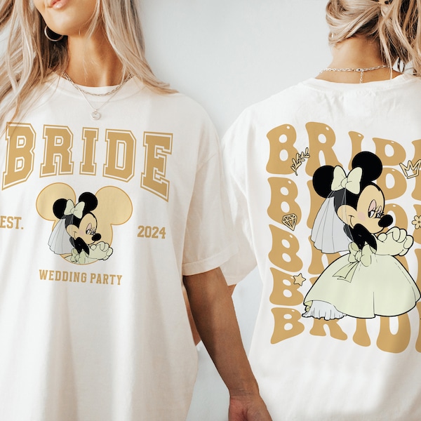 Minnie Mouse Bride - Etsy