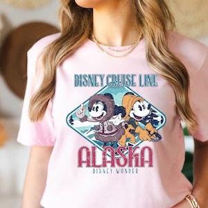 Disney Alaska Cruise Line Shirt, Disney Family Trip 2025, Mickey Minnie Disney Alaska Cruise ...