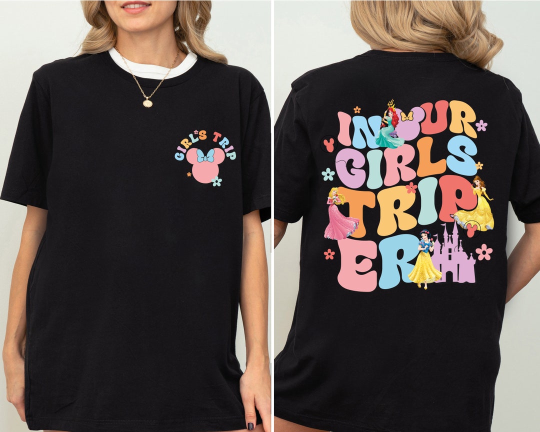 In Our Disney Girls Trip Era Shirt, Disneyland Vacation Matching Shirt, Besties Vacation Shirt ...